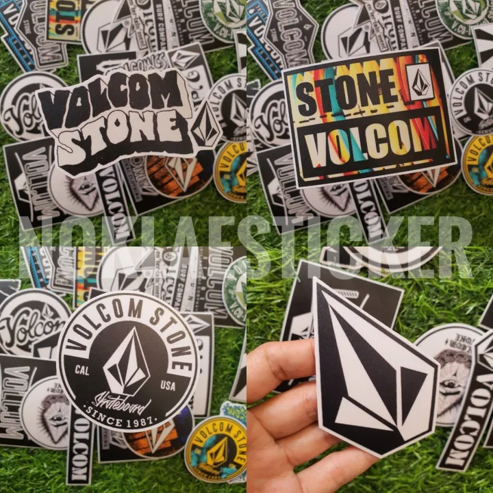 Stickers Volcom🔥สติ๊กเกอร์เคลือบด้านกันน้ำ💯กันรอยอย่างดี | Lazada.co.th