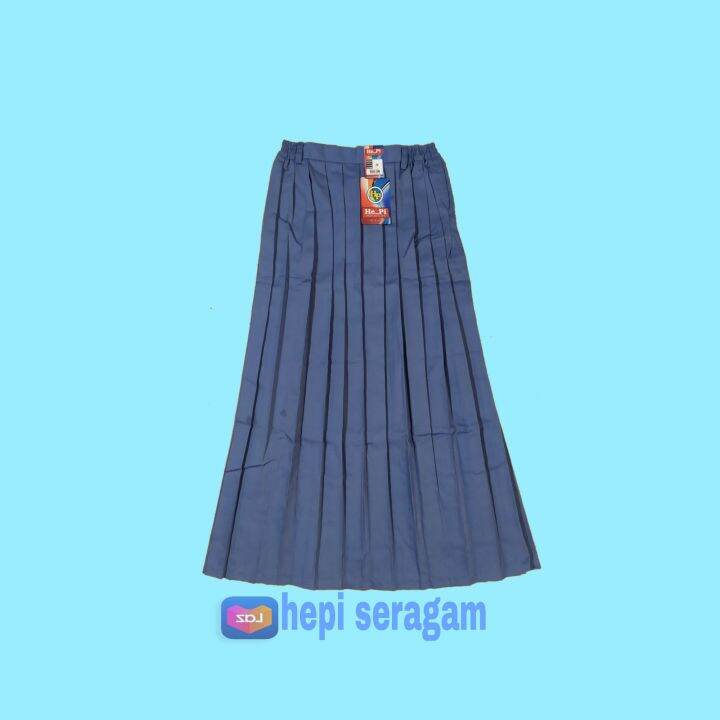 Rok sekolah SMA rempel panjang Seragam sekolah[HEPI] | Lazada Indonesia