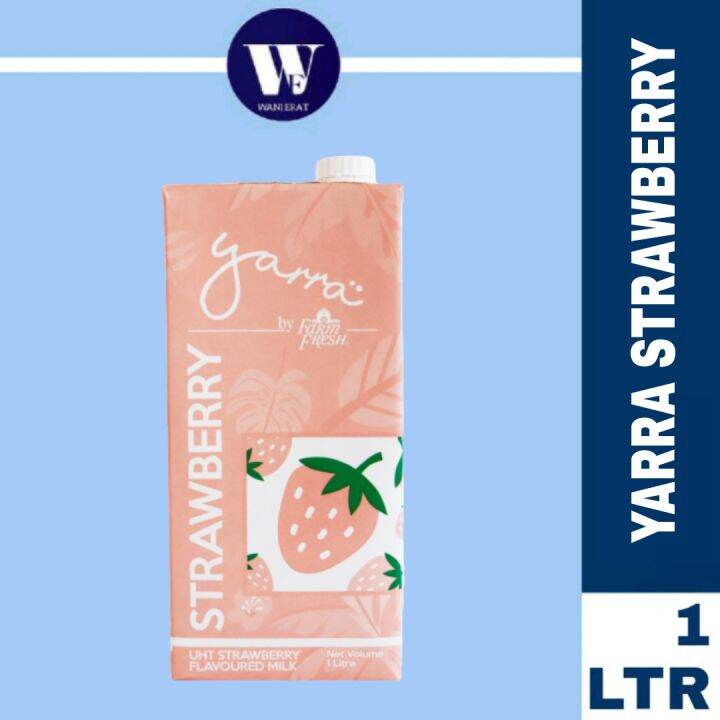 [1L] YARRA UHT STRAWBERRY | SUSU UHT STRAWBERRY | Lazada