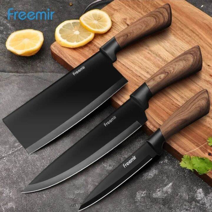 Freemir Knife Set Pisau Set isi 3 pcs Stainless Steel | Lazada Indonesia