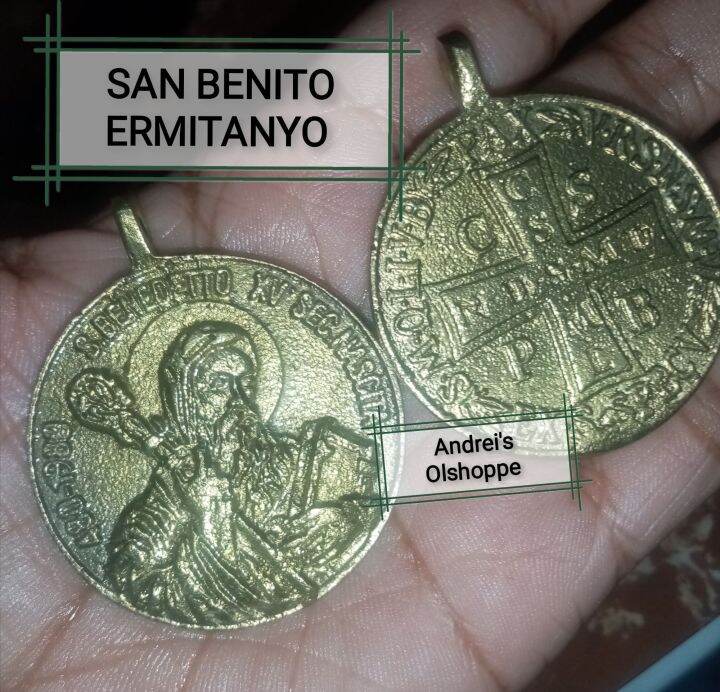 San Benito Ermitanyo Medalyon | Lazada PH