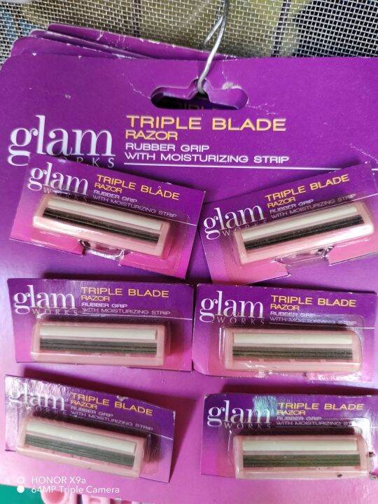 glam razor 6pcs | Lazada PH