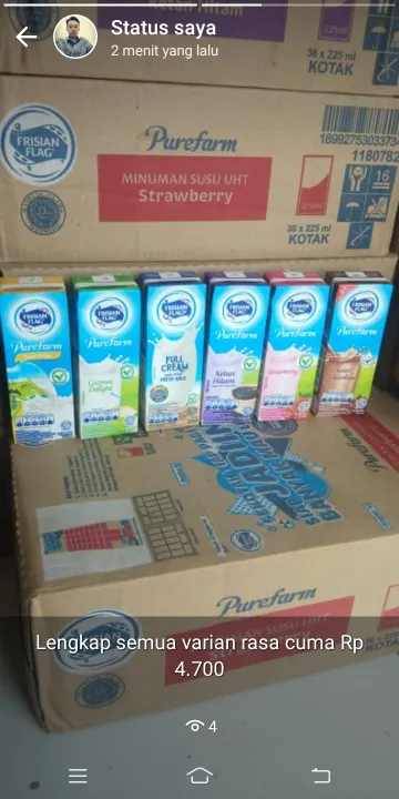 Susu Uht Frisian flag | Lazada Indonesia