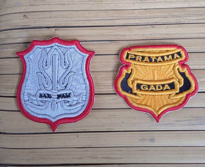 logo gada pratama dan kewenangan satpam bordir timbul | Lazada Indonesia