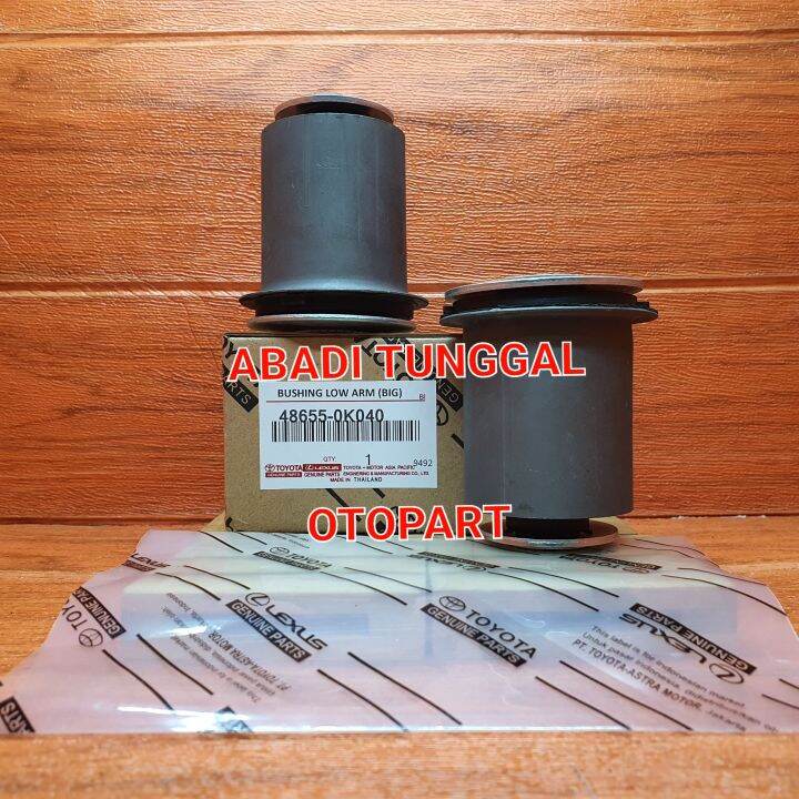 BUSHING LOW ARM BOSH SAYAP BAWAH BESAR TOYOTA HILUX VIGO FORTUNER 48655 ...