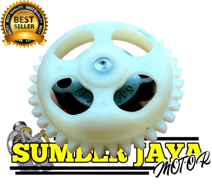 Gigi Gear Gir Pompa Oli Oil Pump Assy Set Nmax N-Max | Lazada Indonesia