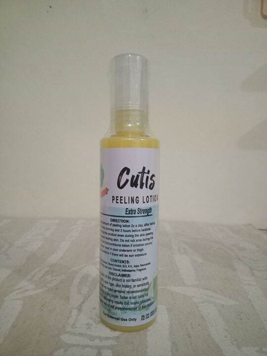 Cutis Peeling Lotion Extra Strength 100ml | Lazada PH
