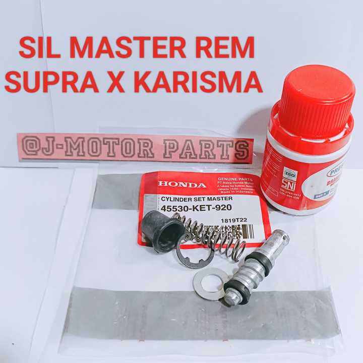 SIL MASTER REM PLUS MINYAK REM SUPRA X SUPRA FIT KARISMA LEGENDA SUPRA ...