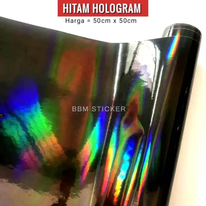 Sticker SKOTLET HOLOGRAM warna hitam stiker scotlite motor | Lazada ...