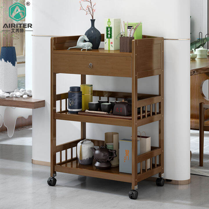 Portable Tea Rack Storage Rack Small Tea Table Table-Style Living Room ...