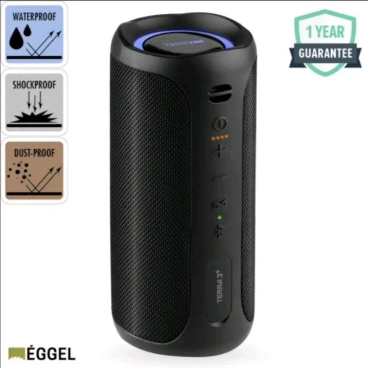 Eggel Terra 3 Plus Bluetooth Speaker RGB Light Waterproof Terra III ...