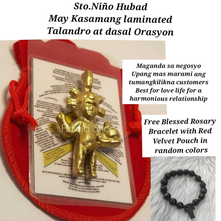 Sto.Nino Hubad Pendand (big,medium,small)with laminated talandro at ...