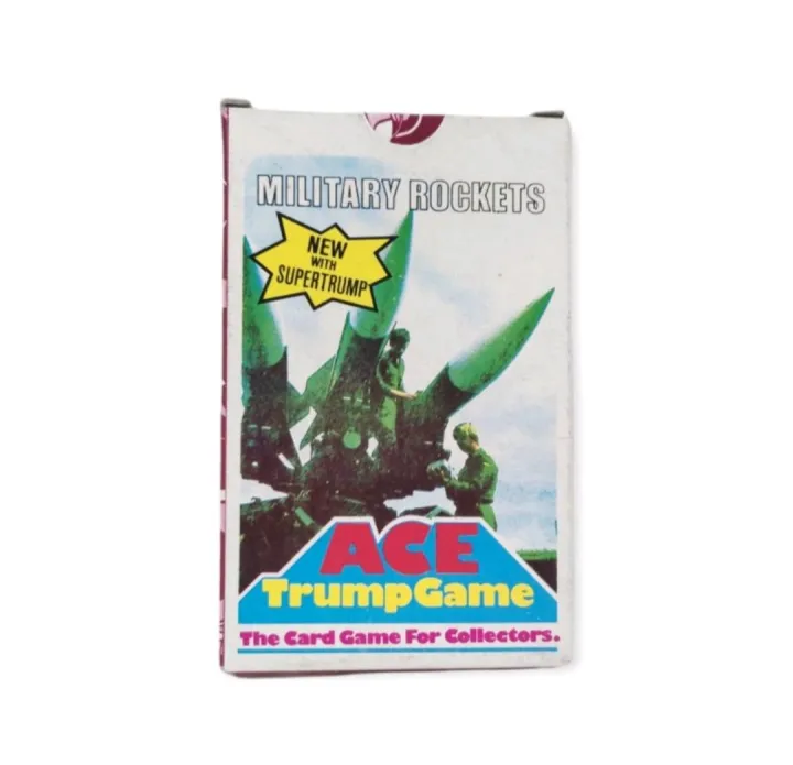 Military Rockets Vintage Ace Trump Cards | Lazada PH