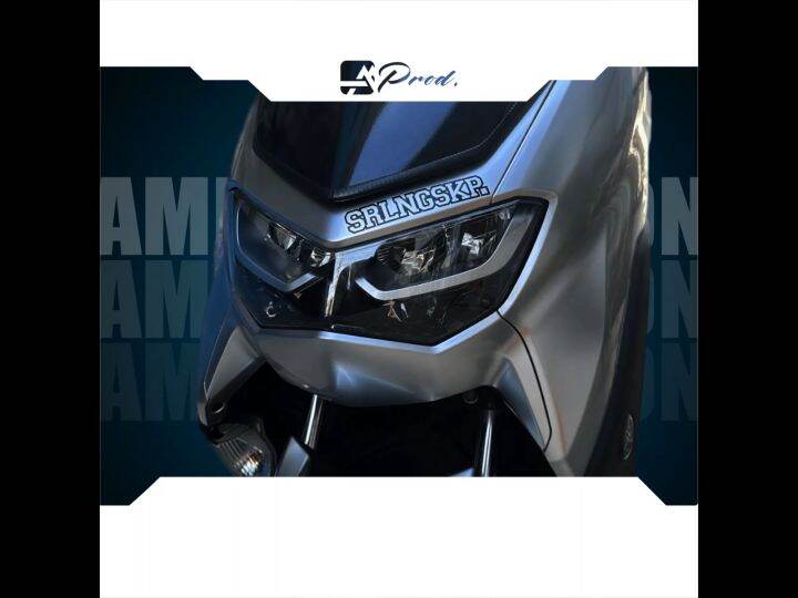 SARILING SIKAP cut-out decal sticker for MOTORCYCLE , CAR , HELMET and ...