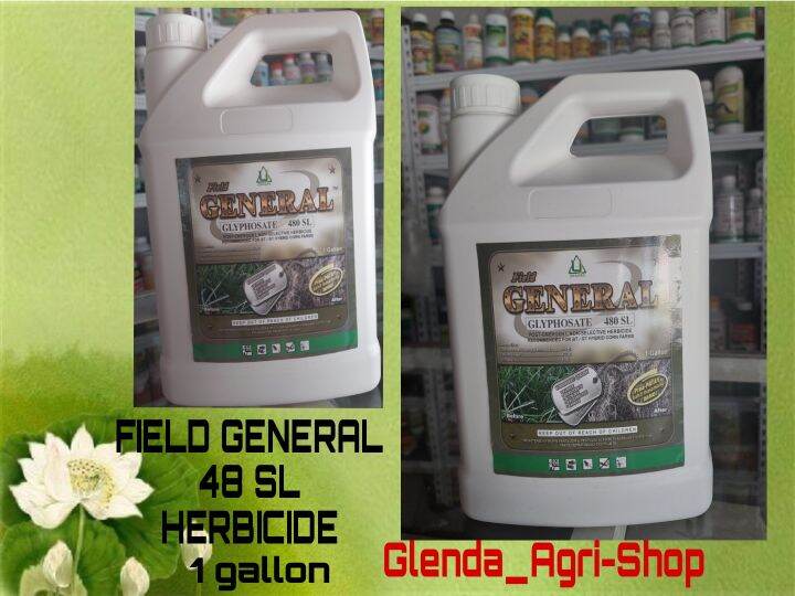 Field GENERAL 480 SL HERBICIDE GLYPHOSATE by: UNAGRO (1gallon) | Lazada PH