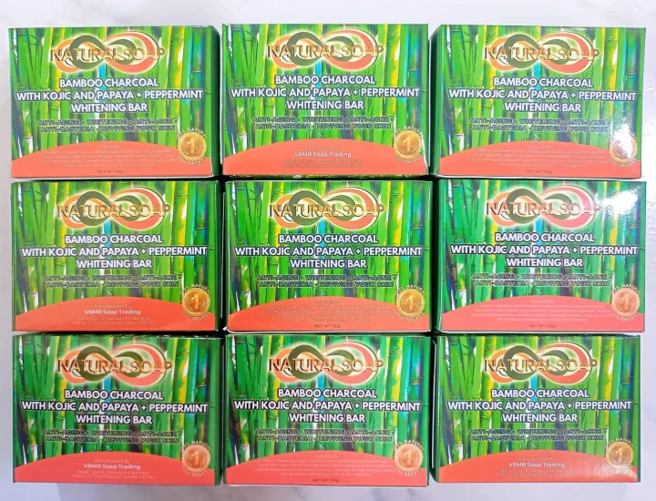 DEEP CLEANSING AND WHITENING BAR SOAP aim global | Lazada PH