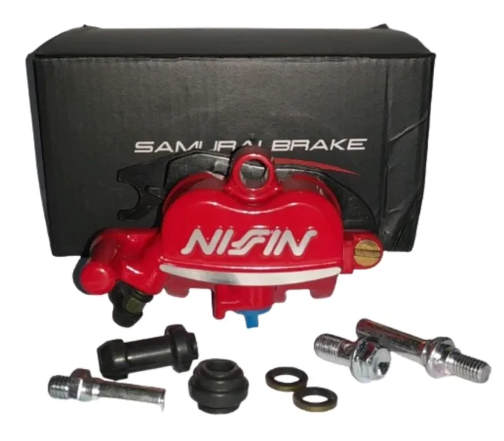 Kaliper nissin samurai brake universial 2 piston caliper nissin pala babi cakram depan nissin ...