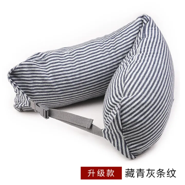 Muji u-shaped pillow Japanese ryohin keikaku foam particles travel ...
