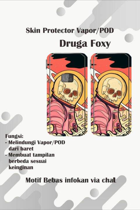 Skin Protector Vape/Pod Druga Foxy | Lazada Indonesia