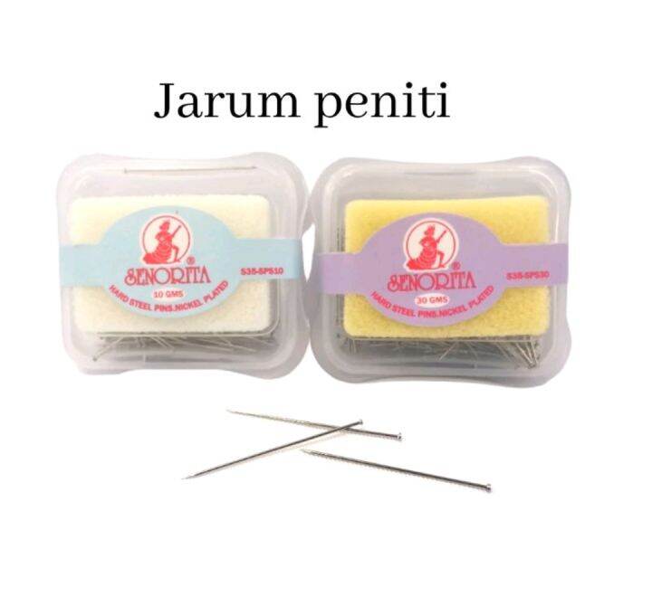 HARD STEEL PINS/Jarum Peniti/Pin tudung/Pin Hijab/Pin Senorita | Lazada