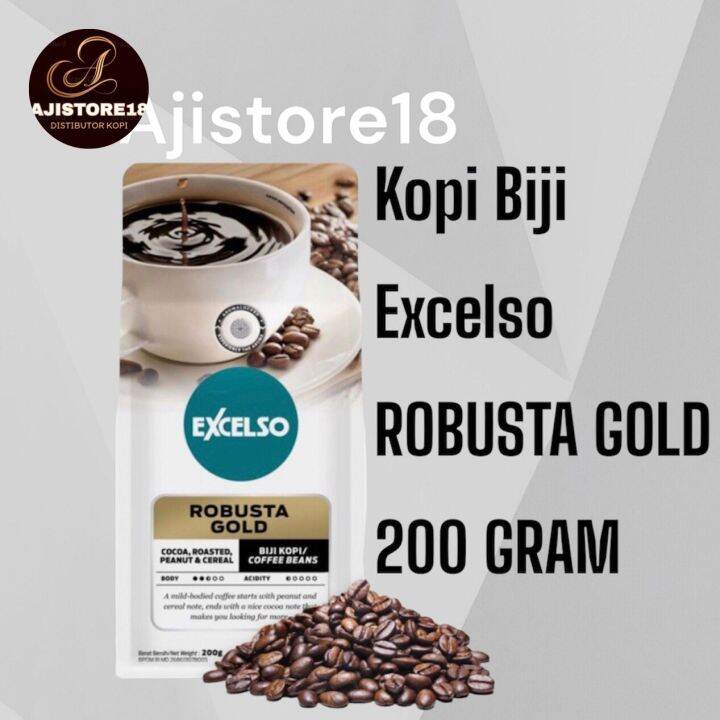 Excelso Robusta Biji 200gr | Lazada Indonesia