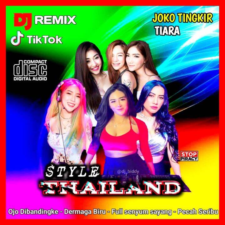 KASET CD LAGU DJ TIK TOK BASS THAILAND - KASET CD LAGU DJ REMIX TERBARU - KASET CD BISA DIMOBIL ...