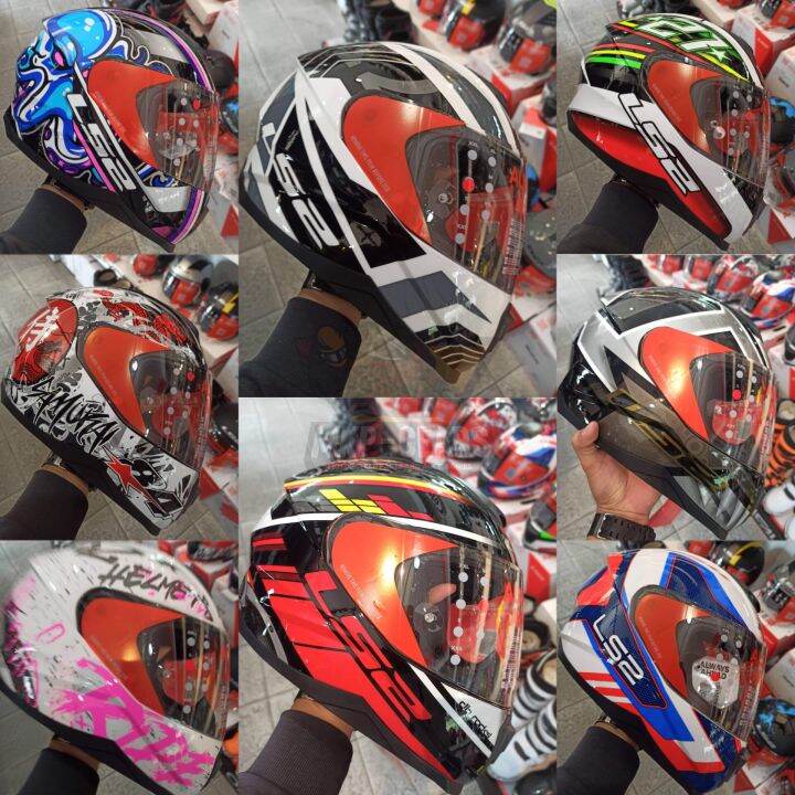 LS2 FLASH GRAPHICS (WITH FREE SPOILER AND SPARE LENS) | Lazada PH