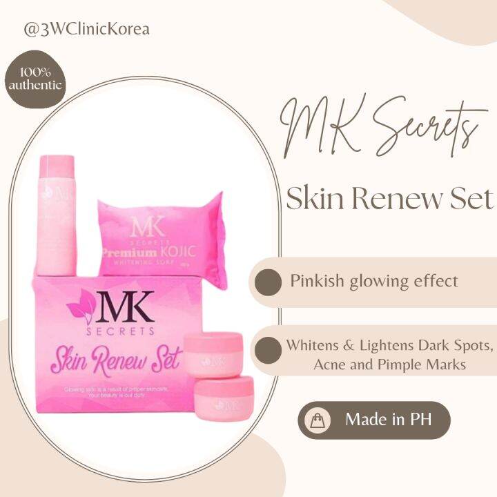 MK SECRETS Rejuvenating Skin Renew Set New and Improved | Lazada PH