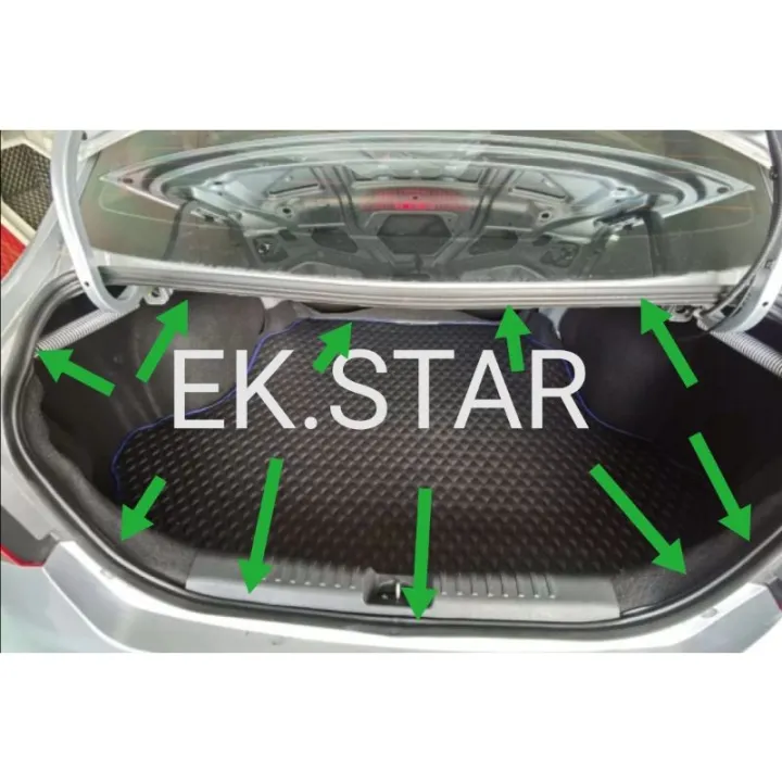 PROTON SAGA VVT 2016YEAR-2020YEAR REAR BONNET RUBBER (Original) | Lazada