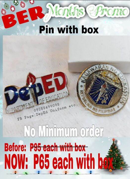 Pin(Round Pin,DepEd Pin & Flag Pin) | Lazada PH