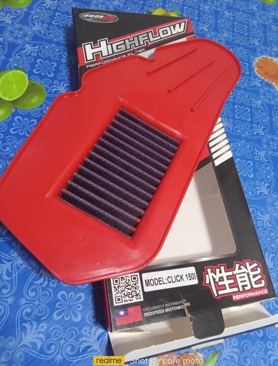 RS8 Airfilter for Honda click 150 | Lazada PH