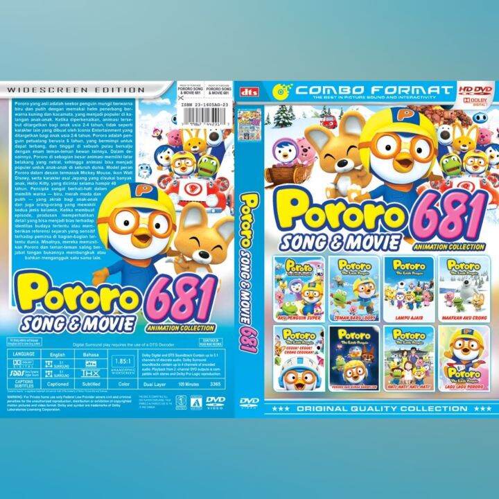 Dvd Film koleksi Pororo (2023) | Lazada Indonesia