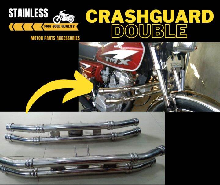 Crash Guard Double for Barako 175, Honda tmx 125/155, Euro 150/125 ...