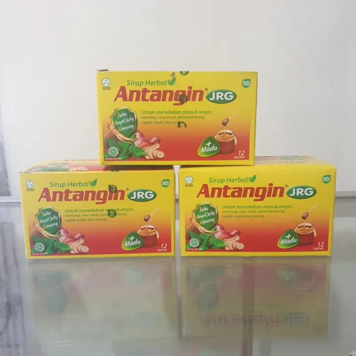Antangin sirup JRG isi 12 sachet | Lazada Indonesia