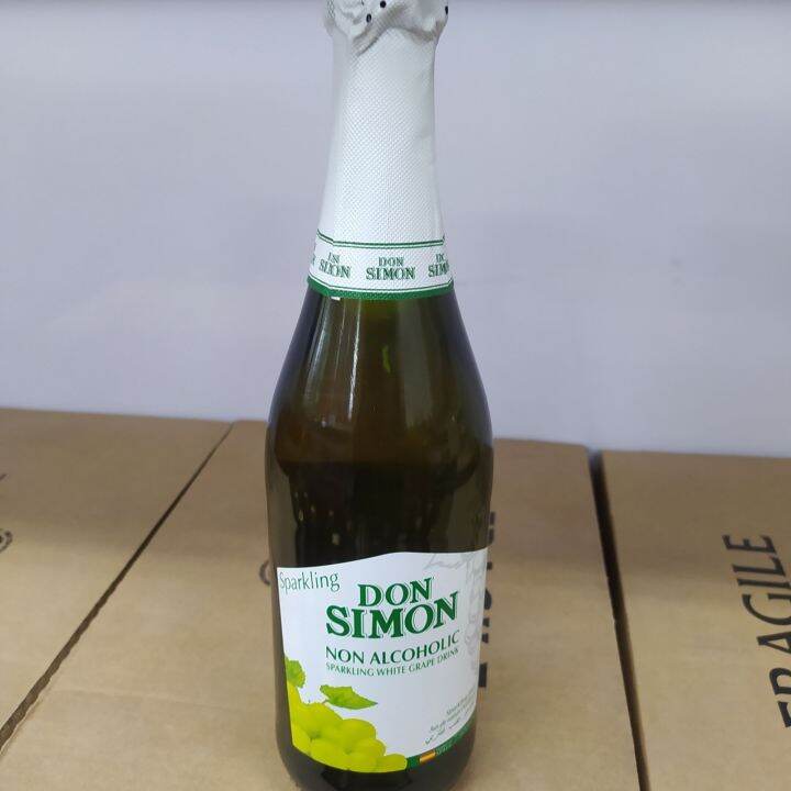 DON SIMON NON ALCOHOLIC SPARKLING WHITE GRAPES DRINKS 750ml | Lazada PH