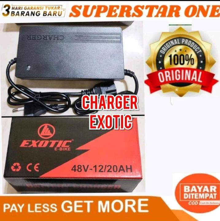 Exotic charger sepeda listrik Charger exotic universal cocok untuk ...