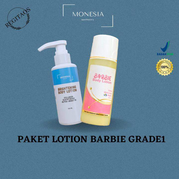 MONESIA APOTHECARY PAKET LOTION BARBIE GRADE1 | Lazada Indonesia