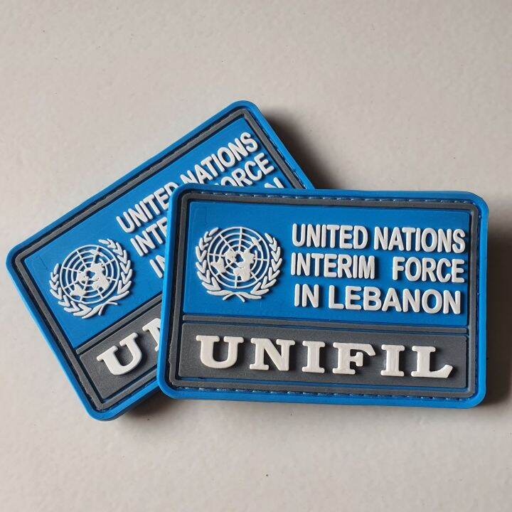 patch rubber logo unifil lebanon - rubber patch unifil - tempelan ...