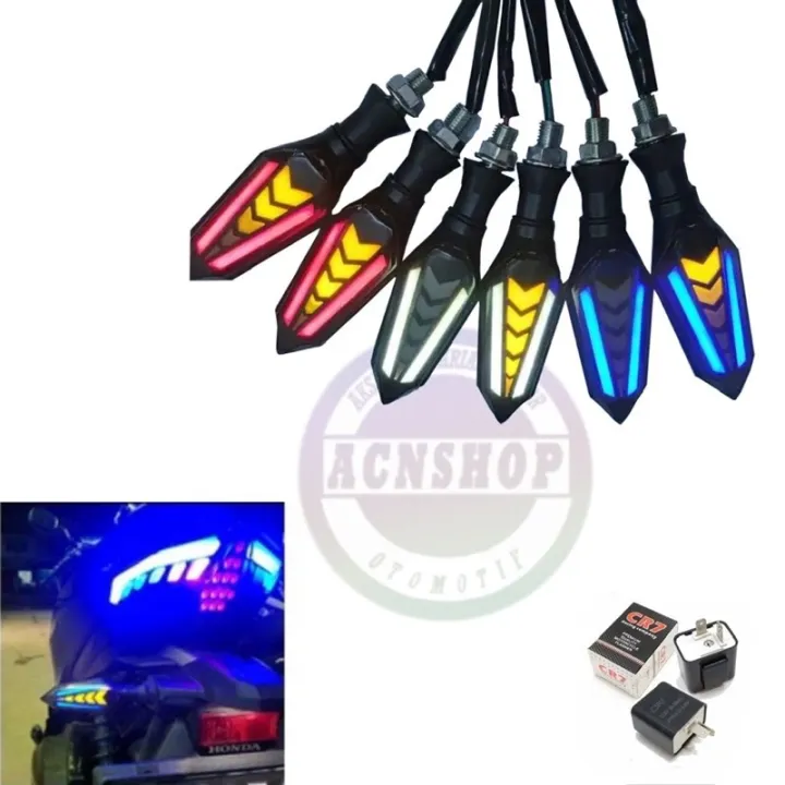 Lampu Sen Runing 2 Sisi Led Vario 125 Vario 150 New Keyless | Lazada ...