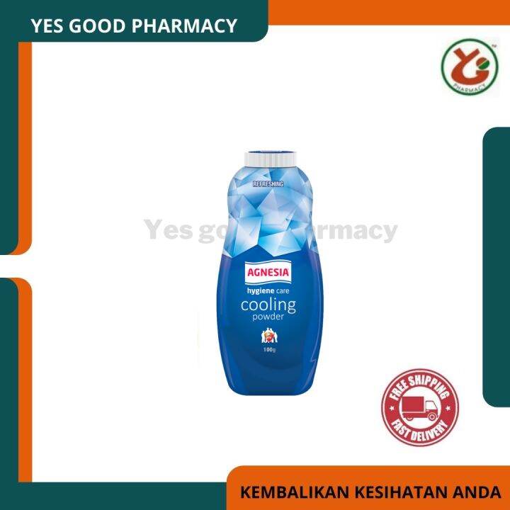 AGNESIA hygiene care cooling powder (100g) | Lazada