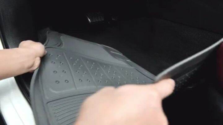 Heavy Duty Premium Universal Car Floor Guard Mats Mattings Rubber Car ...