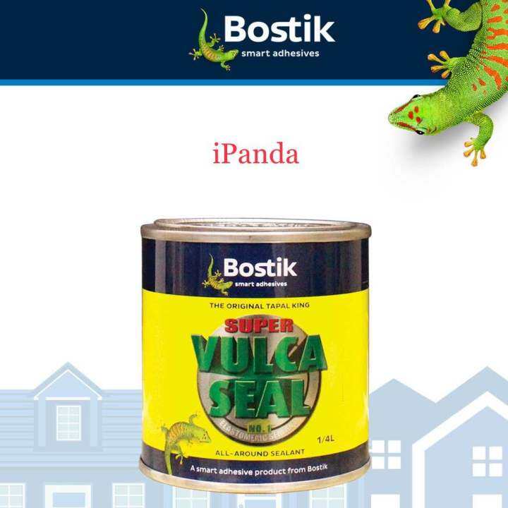Bostik Super Vulcaseal 1/4 Liter - Ready to use for sealing, patching ...