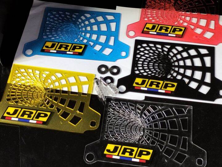 jrp radiator cover for nmax / aerox V1/v2 bolt type with 2 bolts and ...