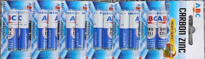 Baterai ABC AAA (2 Pcs) / batu batre ABC AAA / ABC A3 / AAA / baterai ...