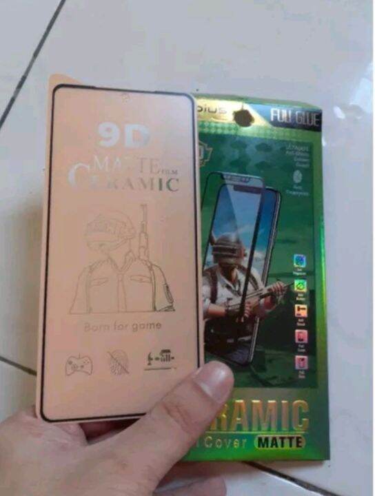 infinix note 30 vip full matte ceramic glass with punch hole | Lazada PH