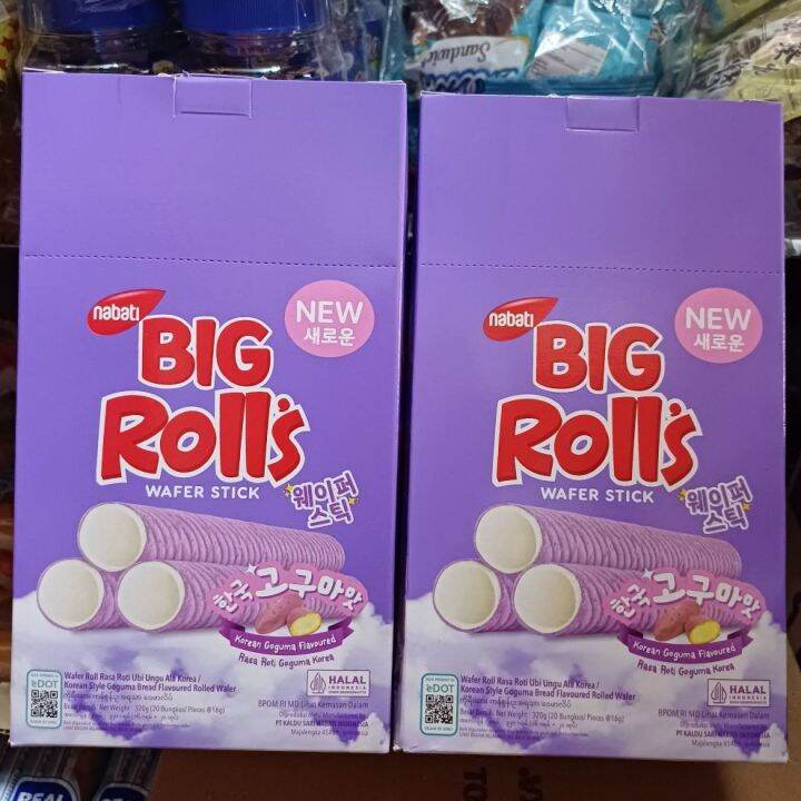 Nabati Big Rolls 1 pak isi 20 Pcs | Lazada Indonesia