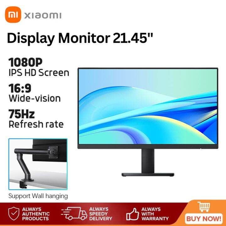 【Free Mouse】Xiaomi Redmi Monitor 21.45Inch 1080p FHD 75Hz Computer ...