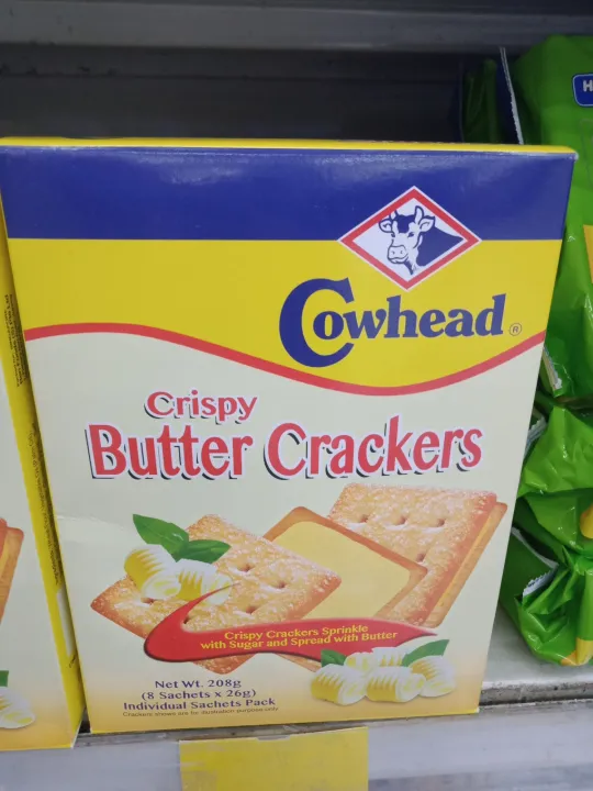 COWHEAD CRISPY BUTTER CRACKERS(208grams) | Lazada PH