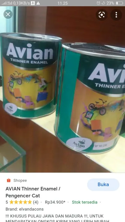 thinner avian | Lazada Indonesia