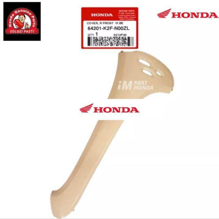 64201-K2F-N00ZL sayap depan scoopy esp k2f warna cream tahun 2021-2022 ...